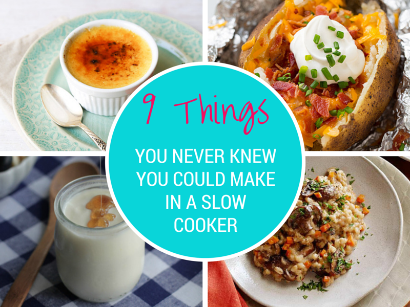 9 Things You Never Knew You Could Make In Your Slow Cooker - Mumslounge