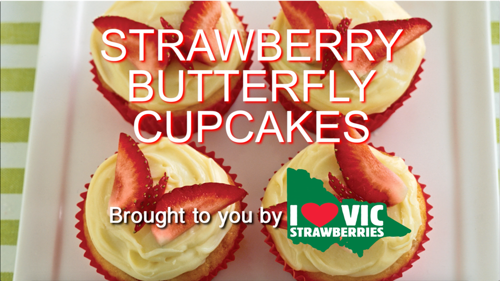 Strawberry Butterfly Cupcakes Recipe (Plus Win Over $600 of Orla Kiely ...
