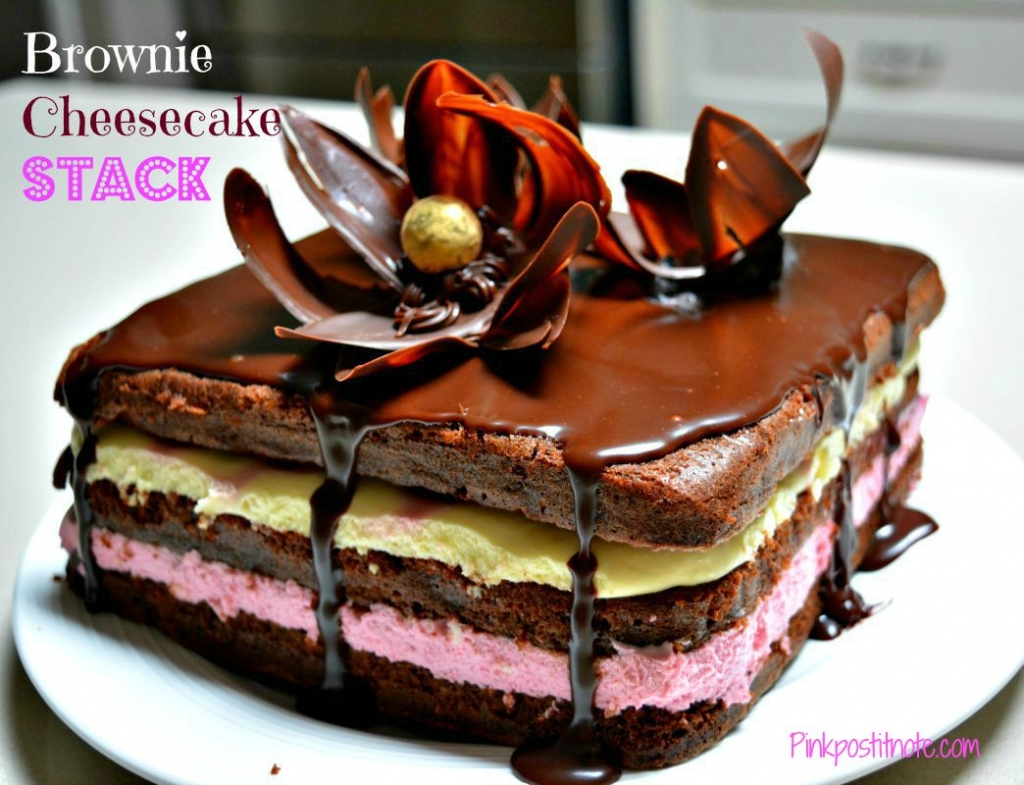 Brownie Cheesecake Stack Recipe - Mumslounge