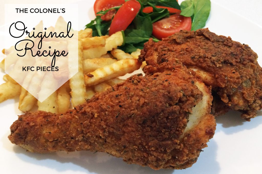Make your own KFC with The Colonel's Original Recipe Kentucky Fried ...