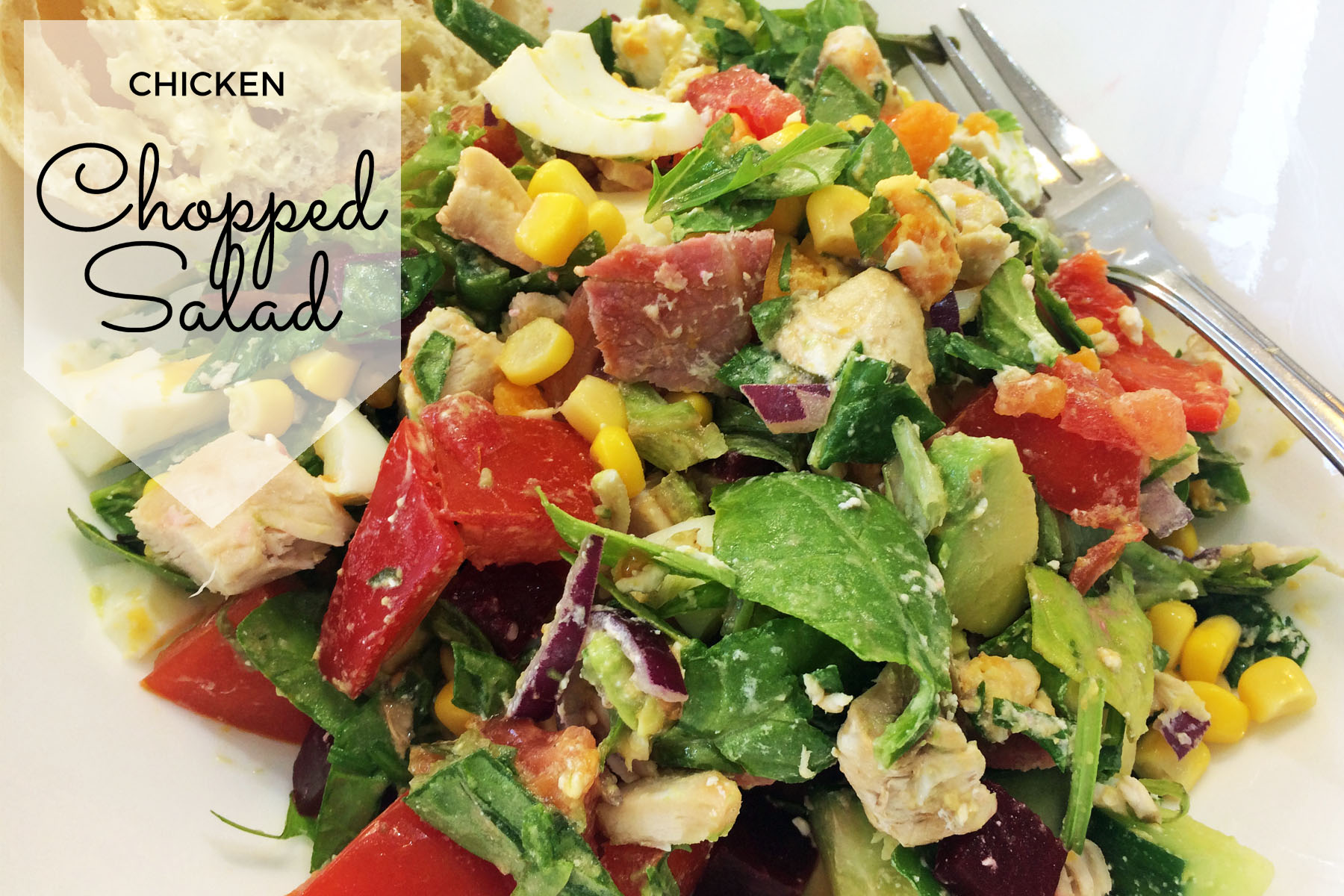 Chicken Chopped Salad Recipe - Mumslounge