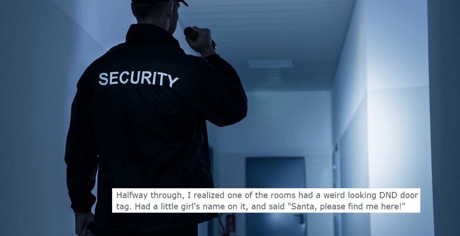 A Security Guard's Touching Act of Kindness Helped Give a Little Girl A ...