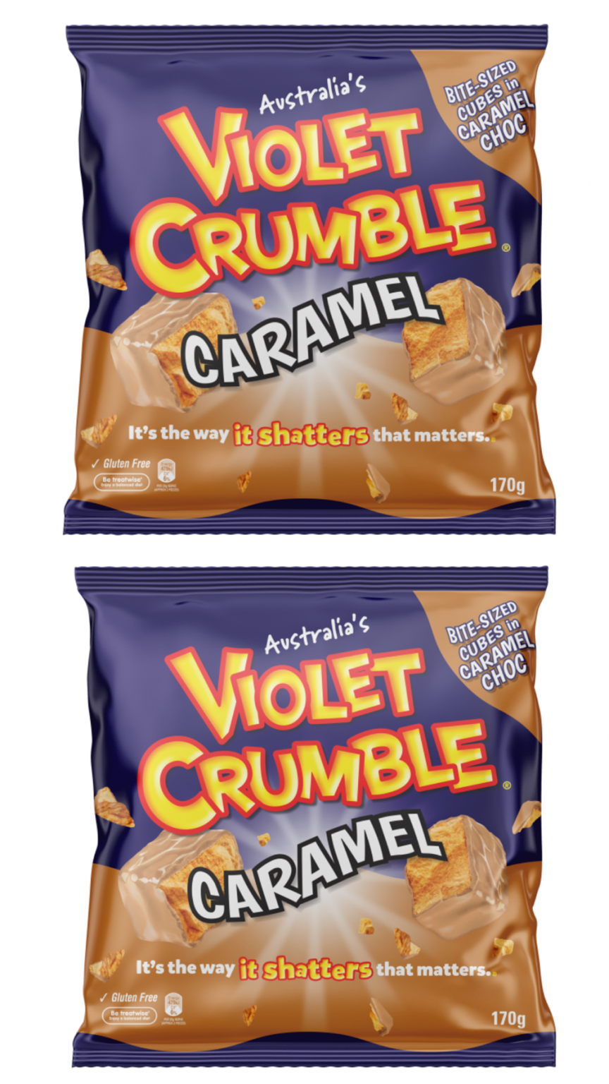 Hold Everything ! Violet Crumble Have Released A White Choc-Caramel ...