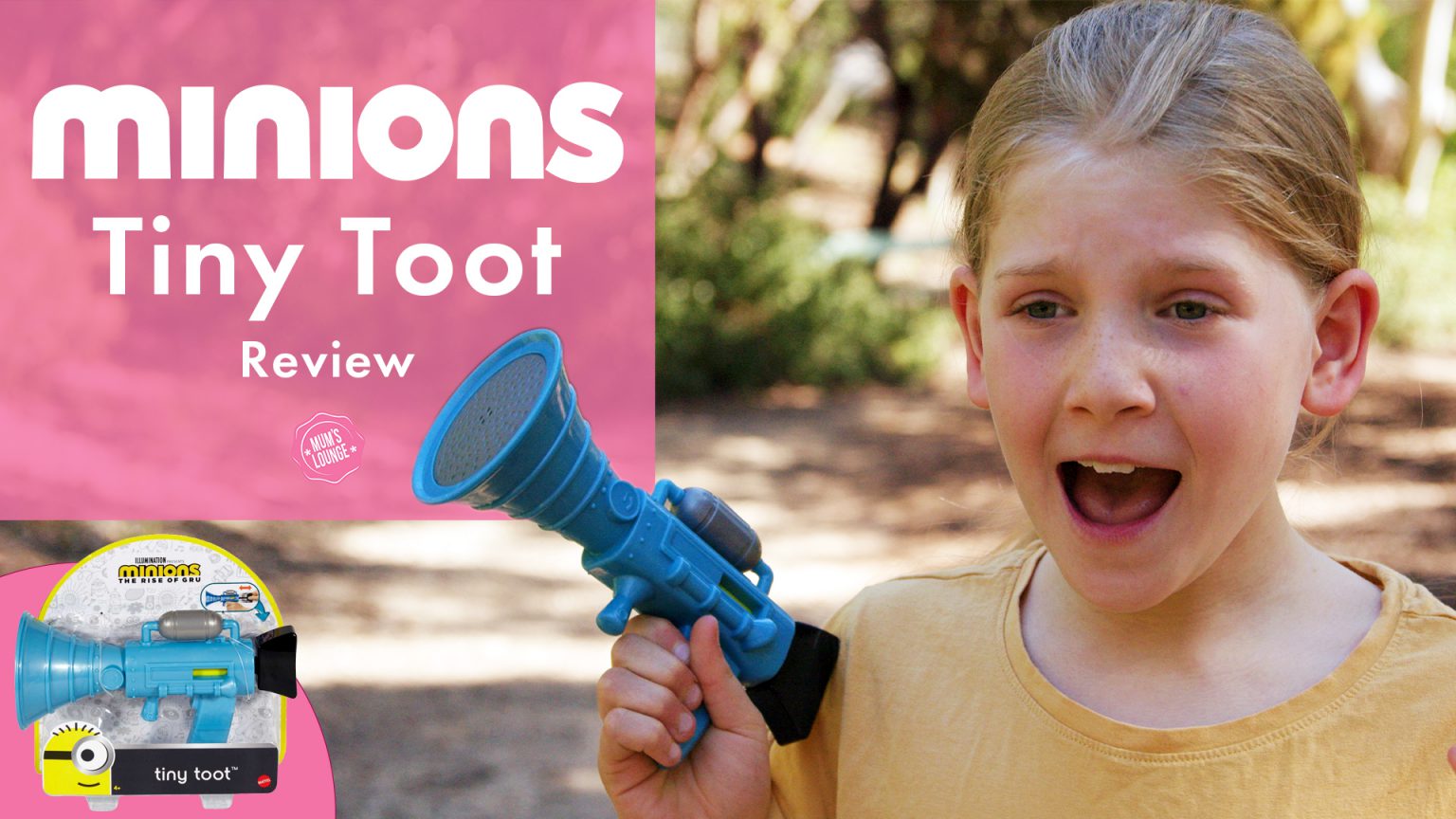 Minions: Rise of Gru Tiny Toot Toy Review - Mumslounge