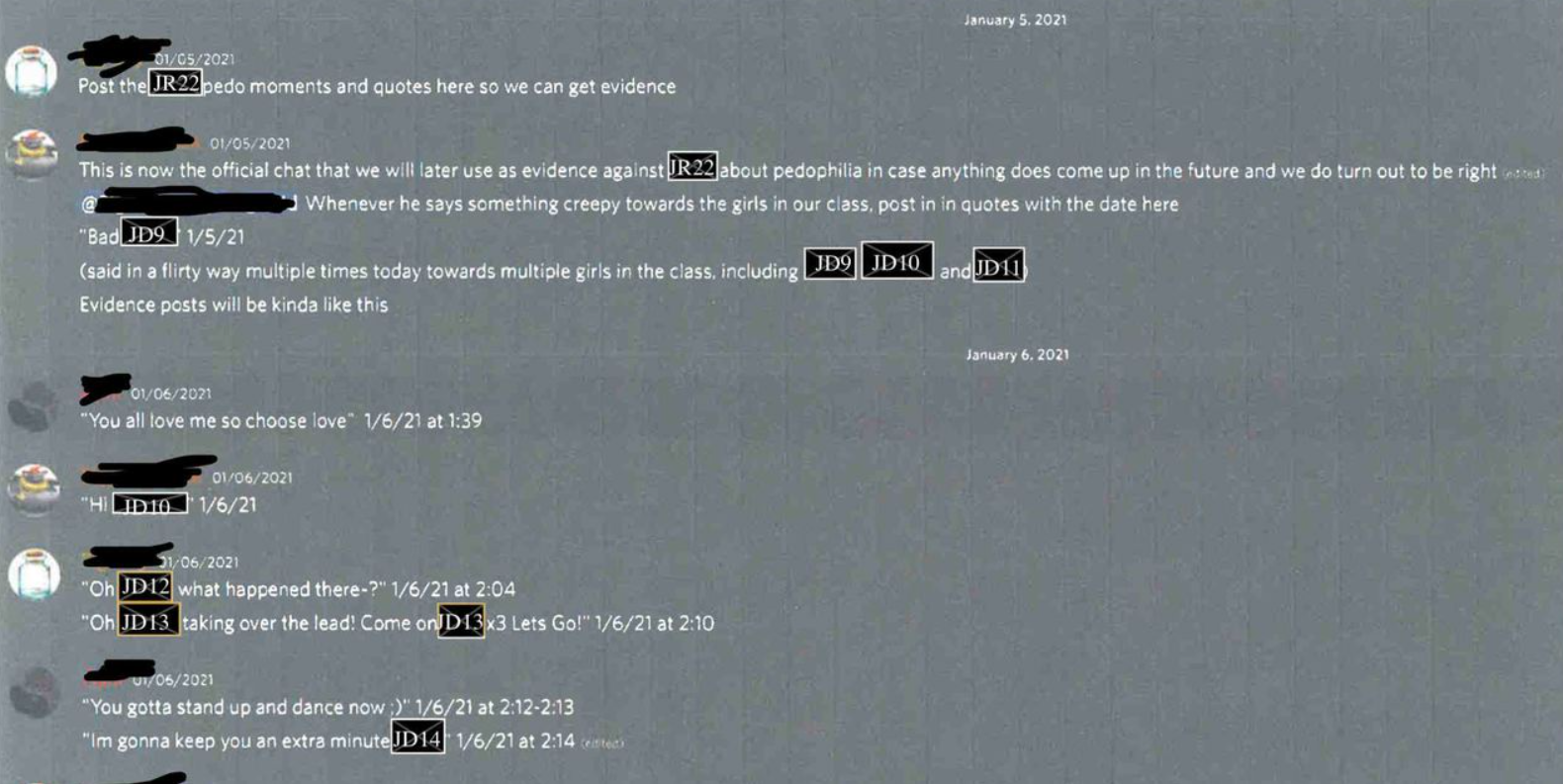 School Boys Track Their Creepy Male Teacher’s Inappropriate Behaviour ...