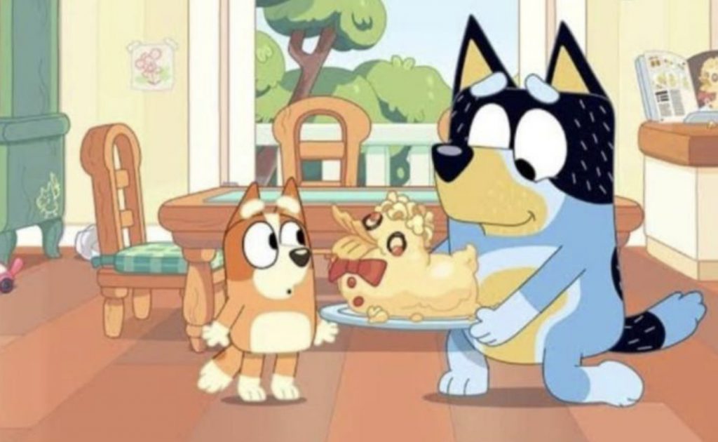 Mum Shares Quick Hack For Making Famous Bluey Duck Cake