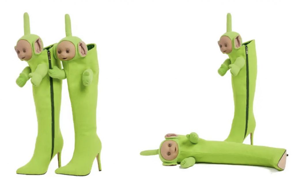 Christian Cowen’s Teletubbies Boots are So Ridiculous You’ll Love Them