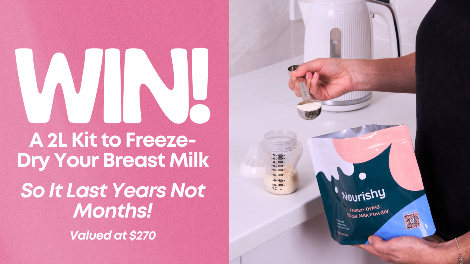 Win a 2L Kit to Freeze Dry Your Breast Milk—So It Lasts Years Not ...