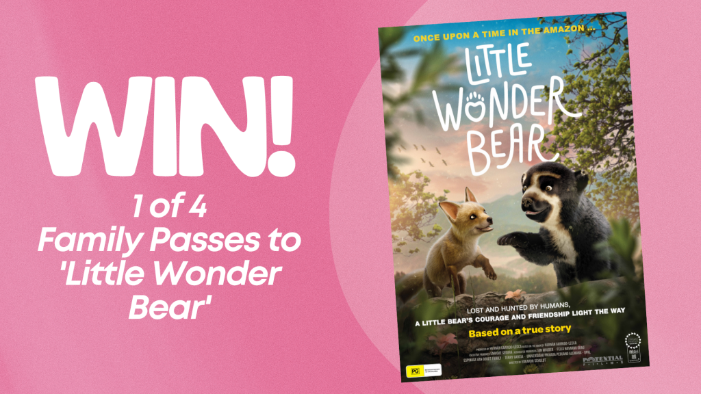 Win 1 of 4 Family Cinema Passes to 'LITTLE WONDER BEAR' - Mumslounge